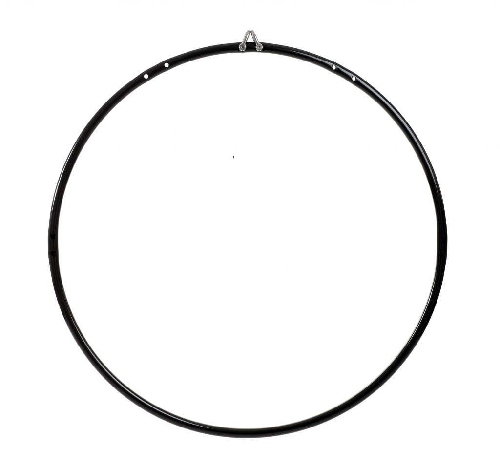 Aerial hoop Ø85cm with stainless steel shackles